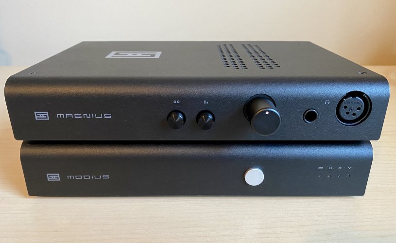 Sold: Schiit Modius & Magnius stack (Like New w/extra cables ...