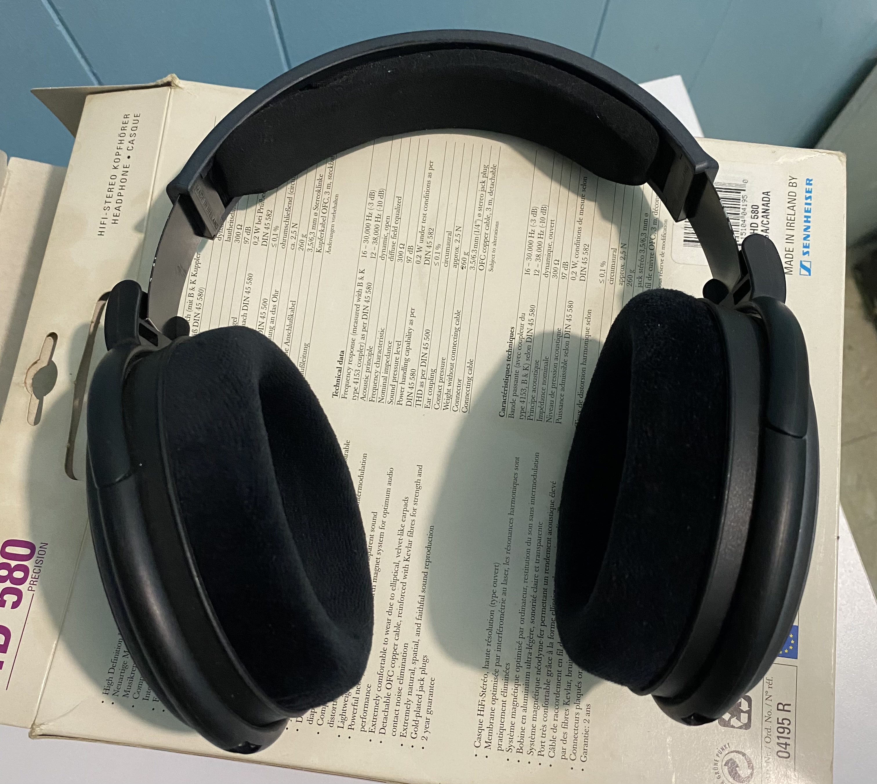 Closed: Sennheiser HD 580 | Headphone Reviews and Discussion - Head-Fi.org