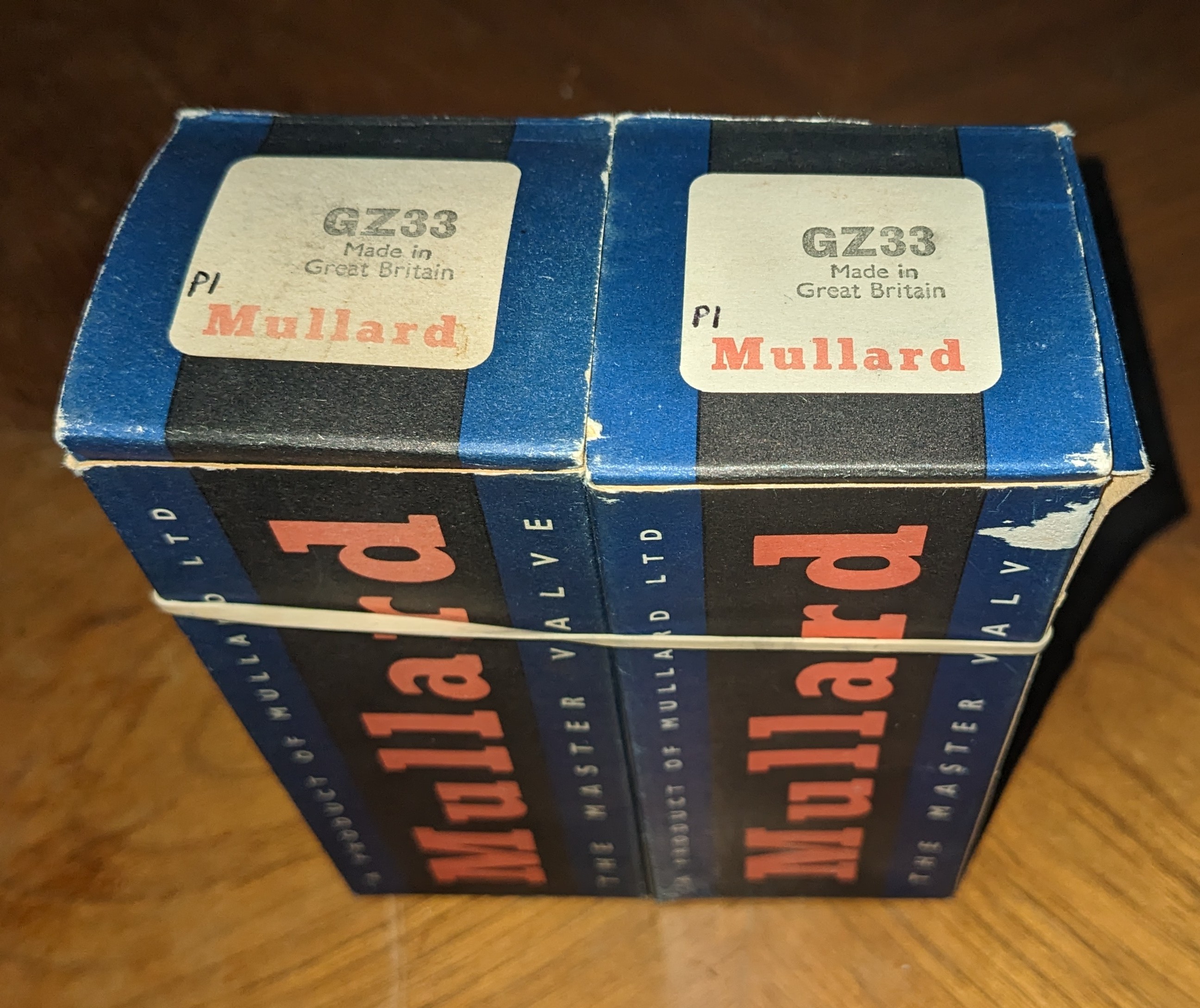 Sold: Mullard GZ33 rectifier matched pair | Headphone Reviews and ...