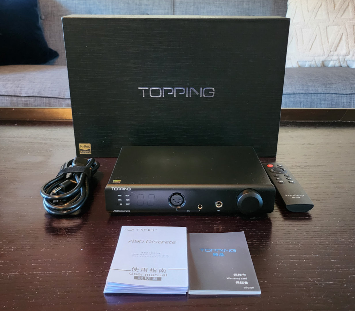Closed: Topping A90 Discrete - Black | Headphone Reviews and Discussion ...