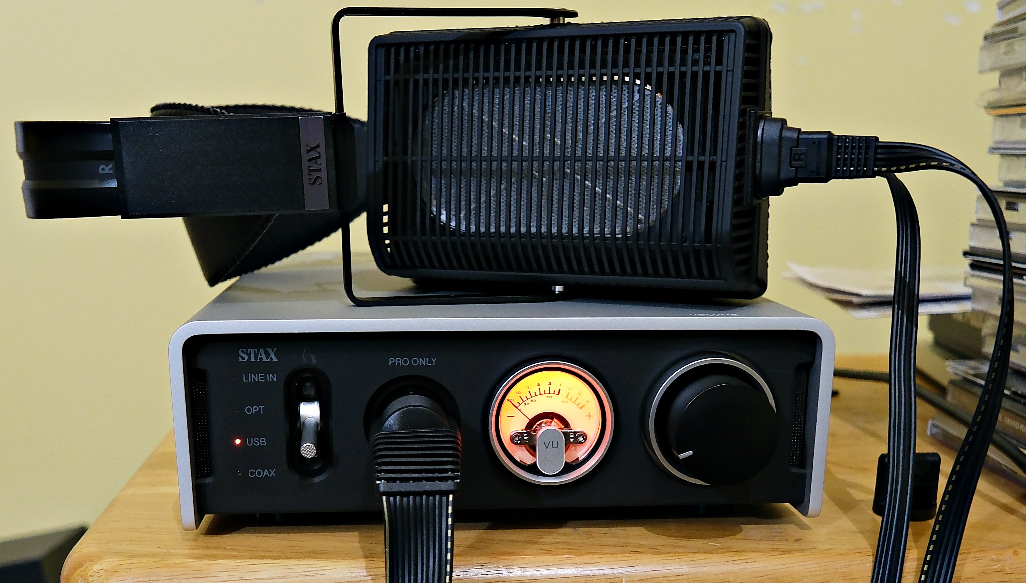 STAX SR-L700 MK2 + STAX SRM-D50 Electrostatic Headphone Amplifier ...