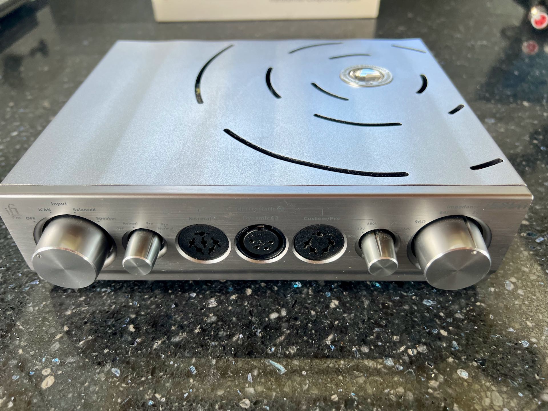 Sold: iFi iESL electrostatic energizer, Dual to single XLR cable ...