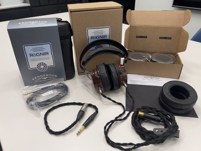 Traded: Kennerton Rognir Planar Bubinga w/ Extra Pads | Headphone ...