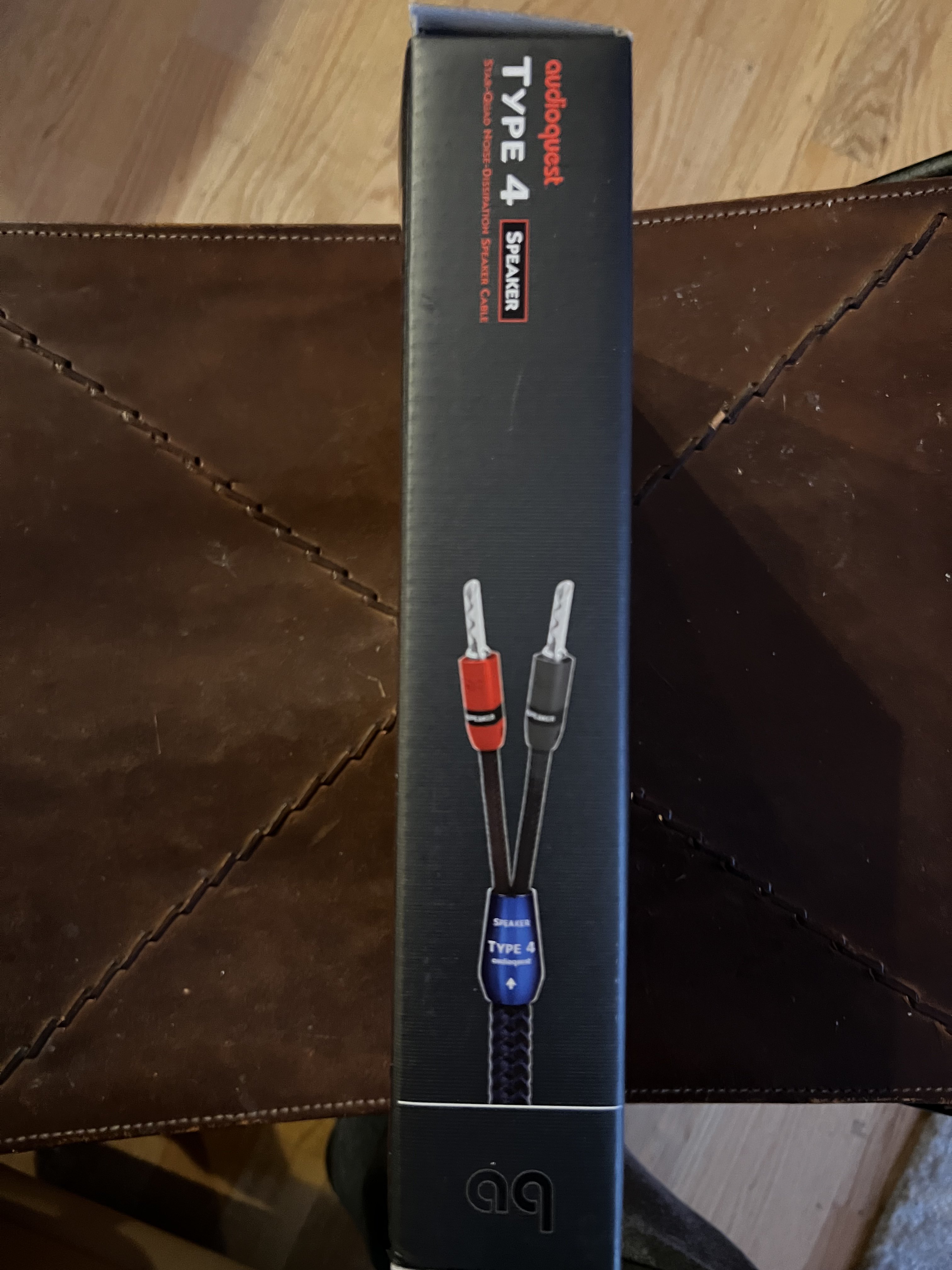 Closed: AUDIOQUEST TYPE 4 12FT 3.65M SPEAKER CABLE WIRE Hyperlink ...