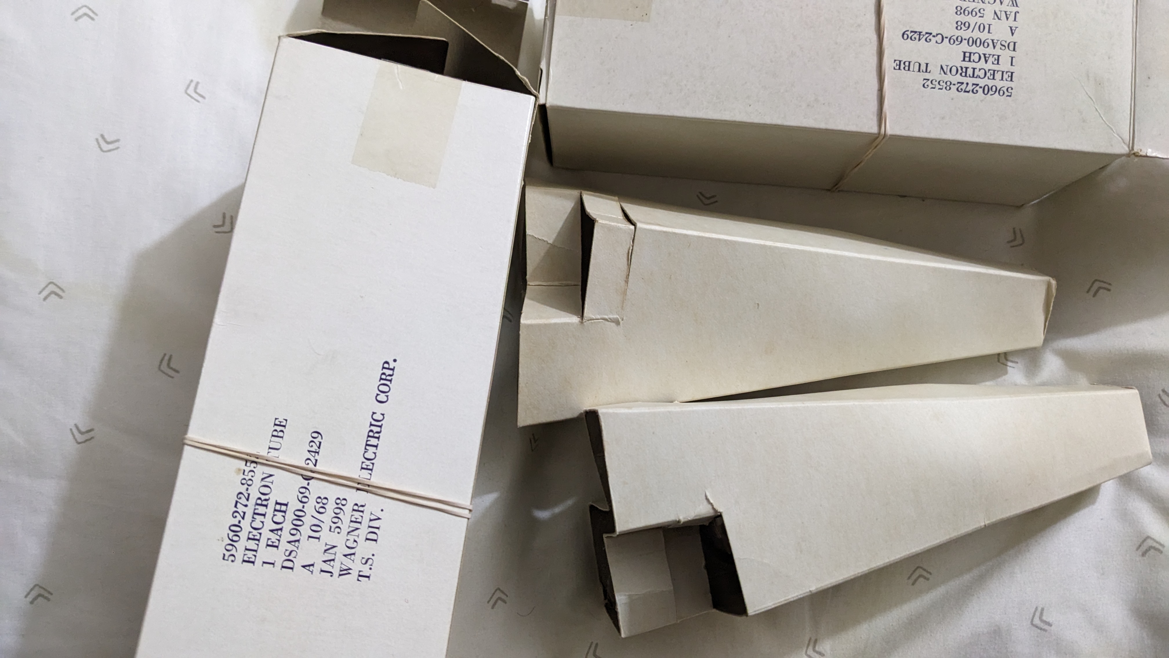 Sold: Tung Sol 5998 Matched Pair - Directly from Woo Audio | Headphone ...