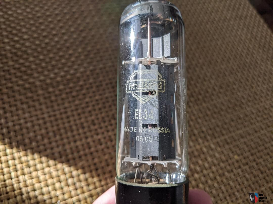 Closed: Mullard EL34 Vacuum Tubes - Price is for all 4 tubes ...