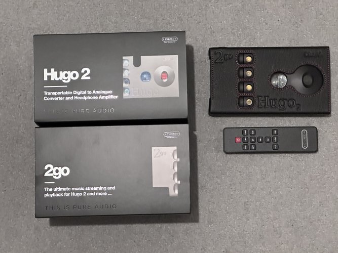 Closed: WTS Chord Hugo 2+2Go (black) with leather case; bought January ...