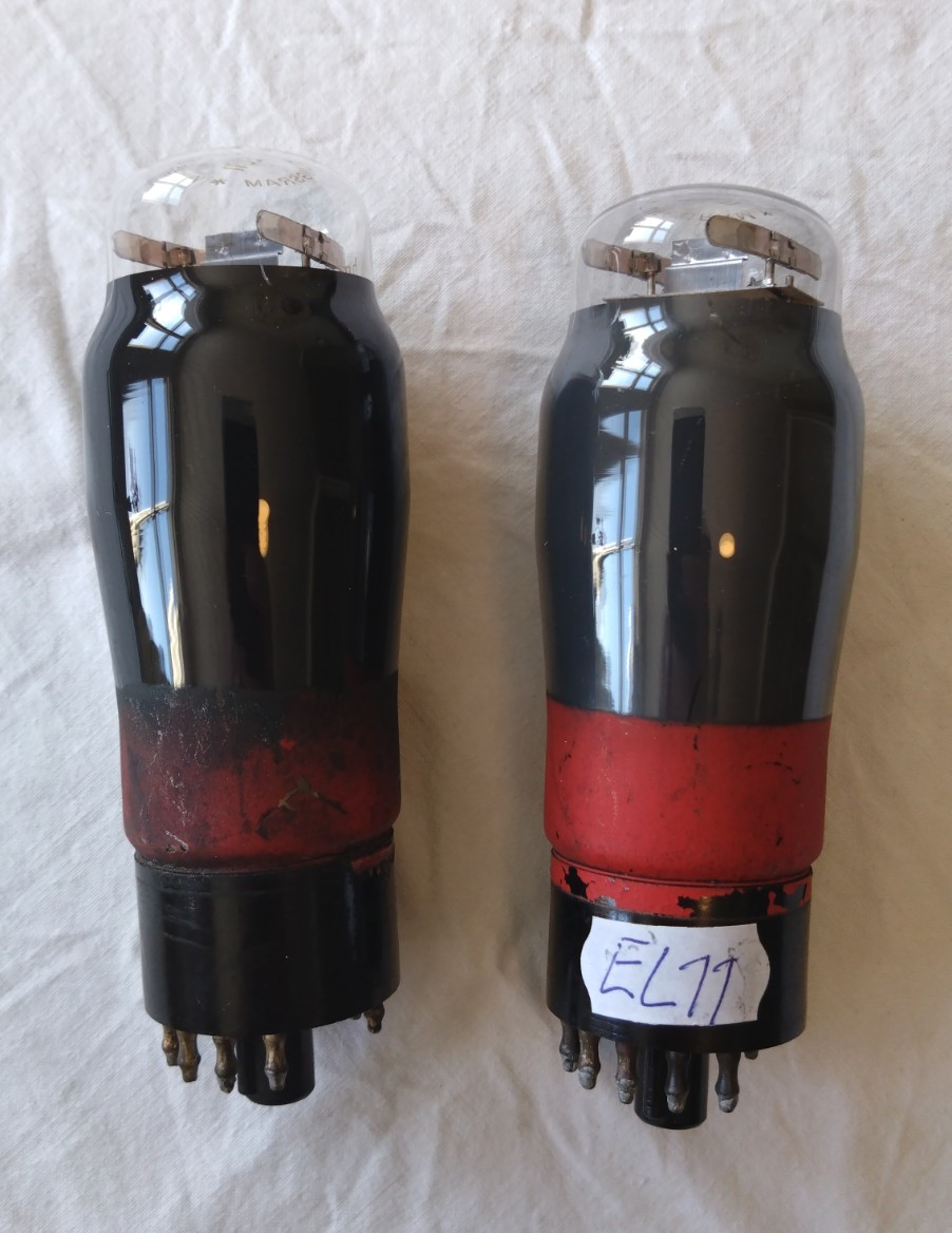 Closed: Tubes EL11, EL3 quad, EL3n quad (Tungsram, Telefunken, Philips ...