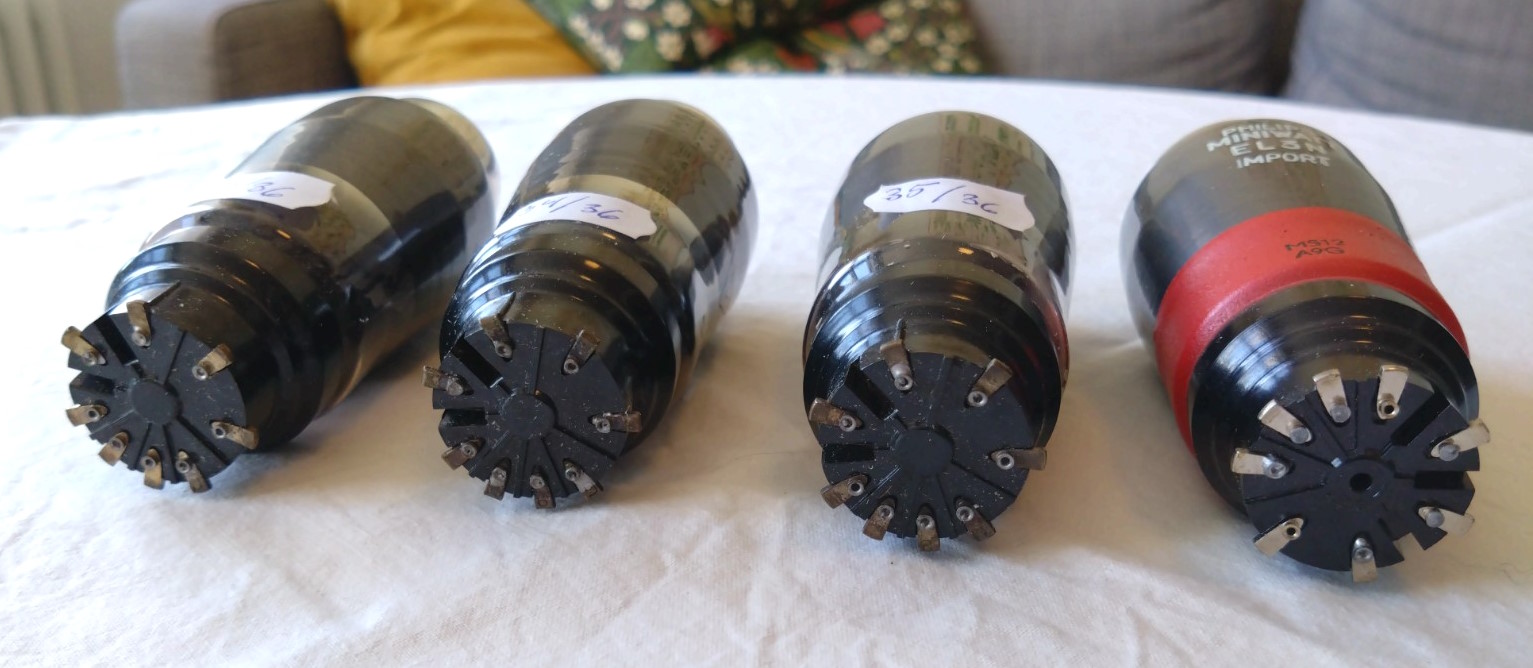 Closed: Tubes EL11, EL3 quad, EL3n quad (Tungsram, Telefunken, Philips ...