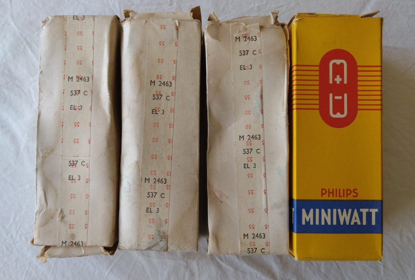 Closed: Tubes EL11, EL3 quad, EL3n quad (Tungsram, Telefunken, Philips ...