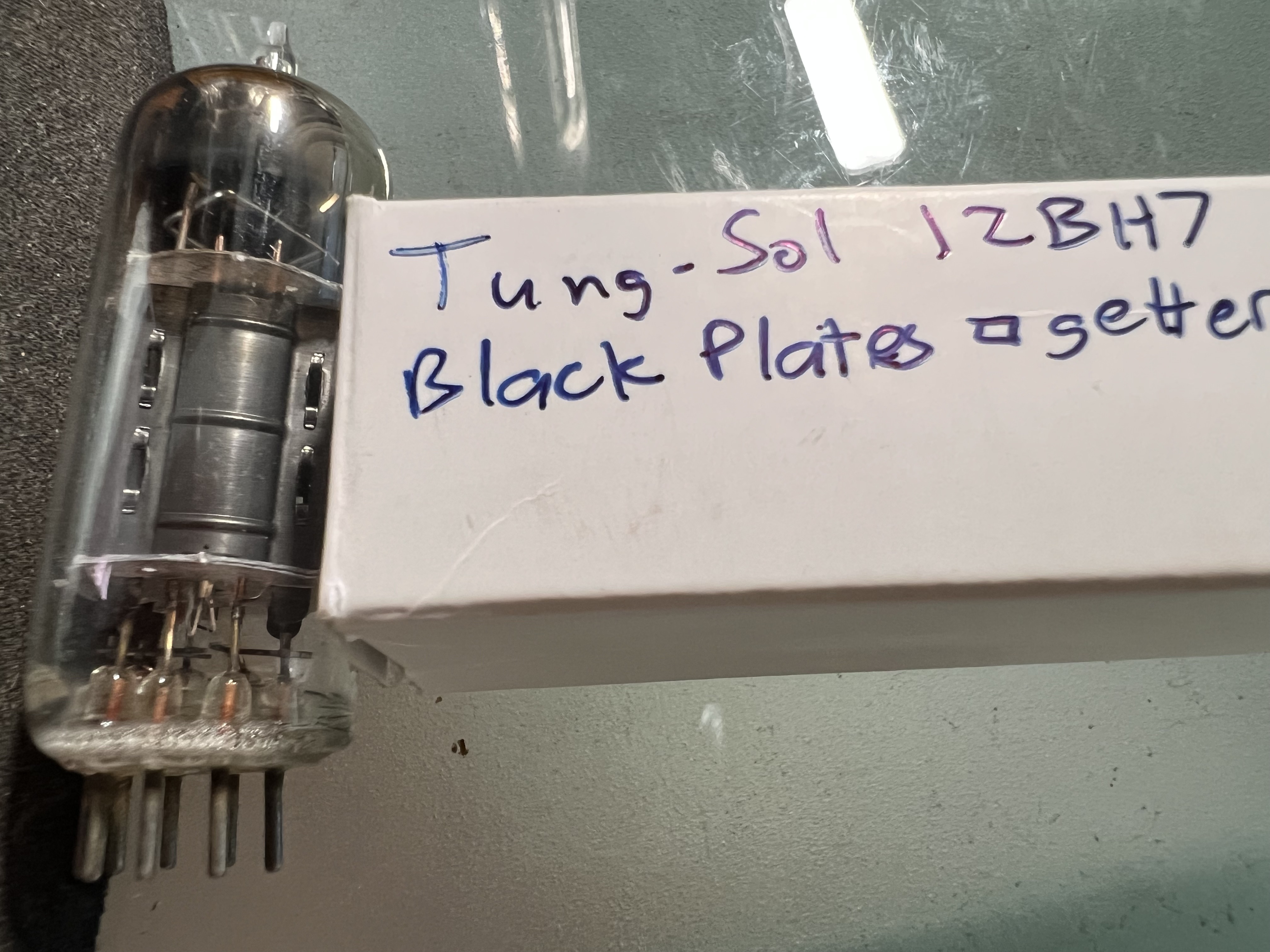 Sold: TUNG SOL 12BH7 Black Plates Square Getter | Headphone Reviews and ...
