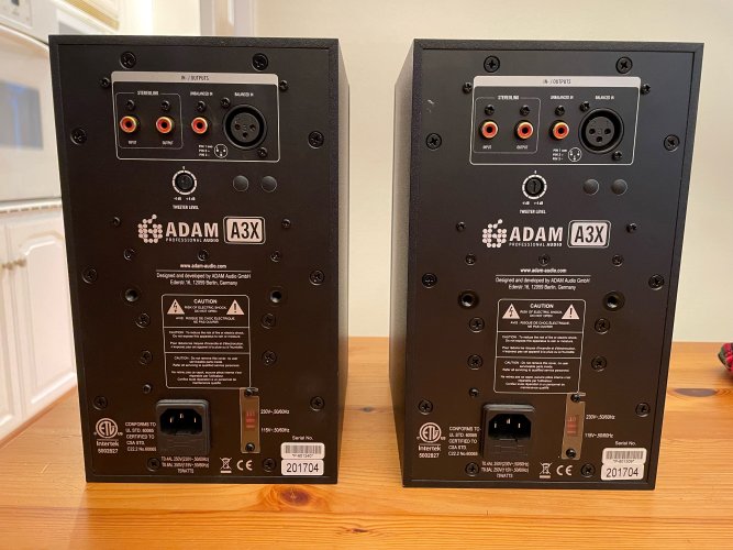 Closed: Adam Audio A3X monitors | Headphone Reviews and Discussion ...