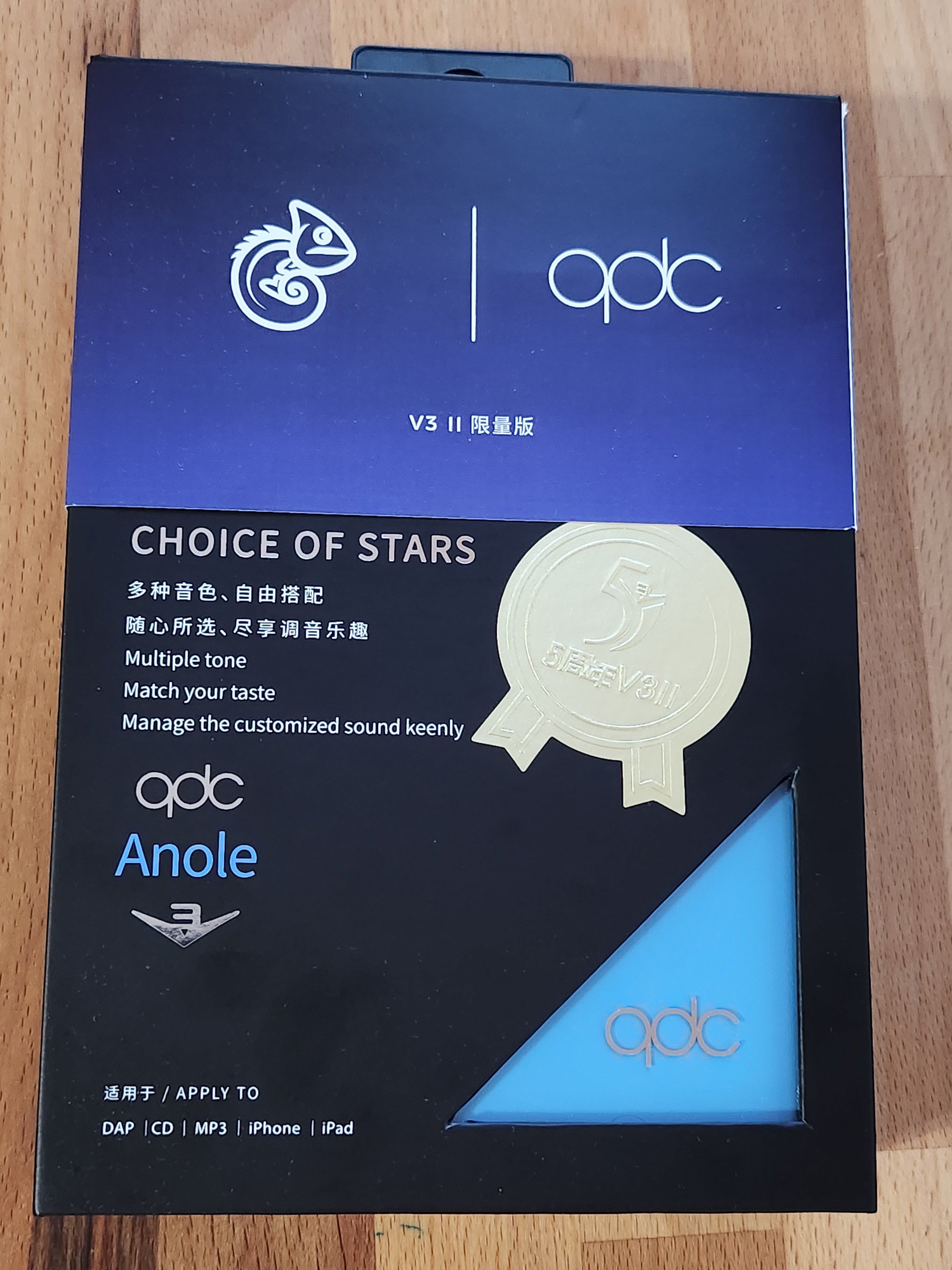 Sold: QDC Anole V3 II | Headphone Reviews and Discussion - Head-Fi.org