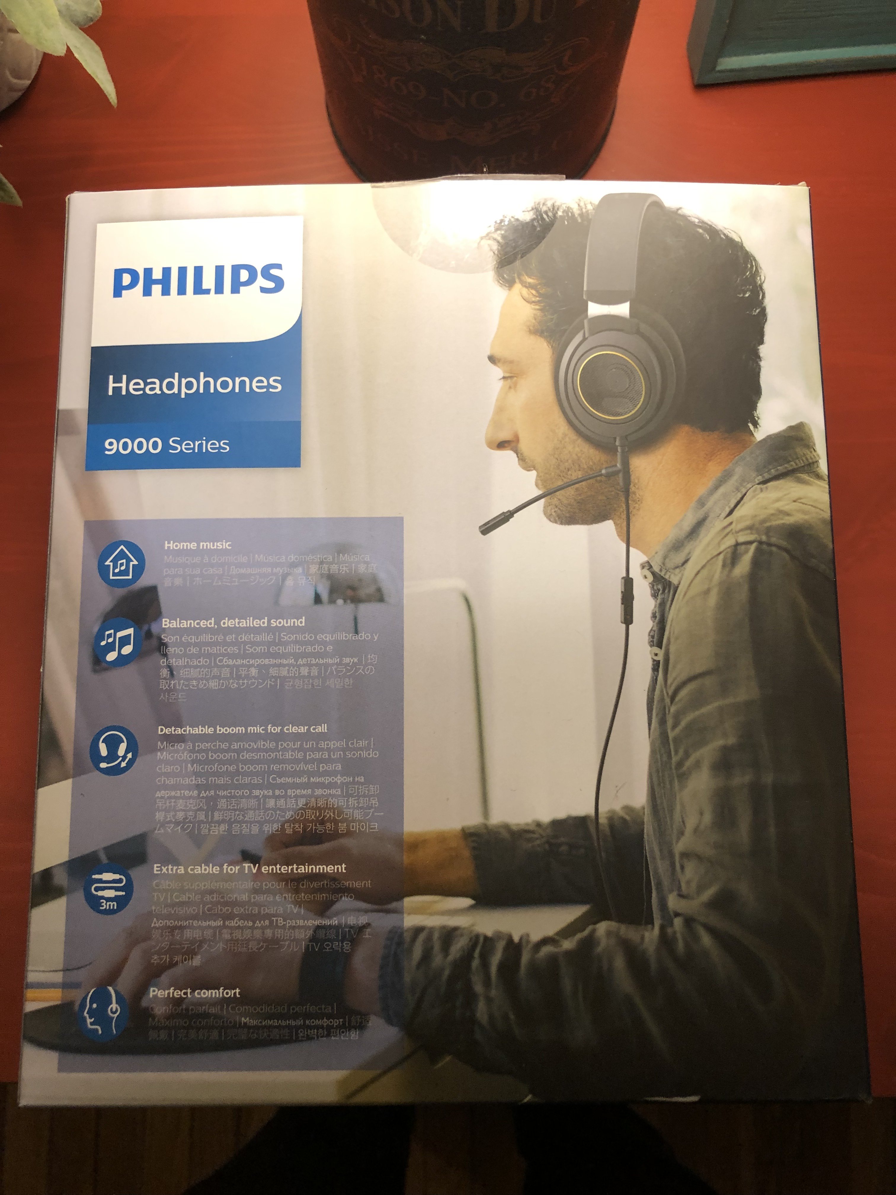 Sold: Philips SHP-9600 w/boom mic Open Box | Headphone Reviews and ...