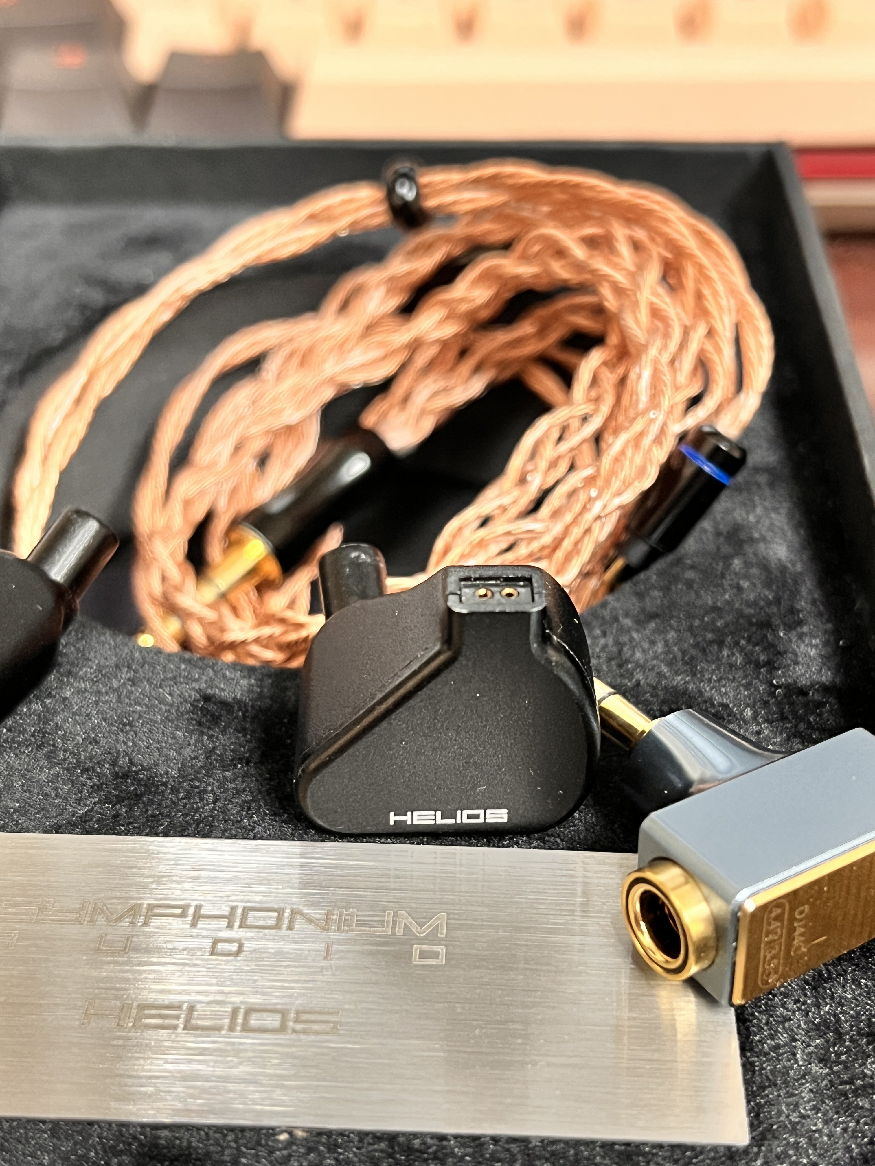 Closed: **Price Drop** Symphonium Helios + 4.4mm to 3.5mm ddHifi ...