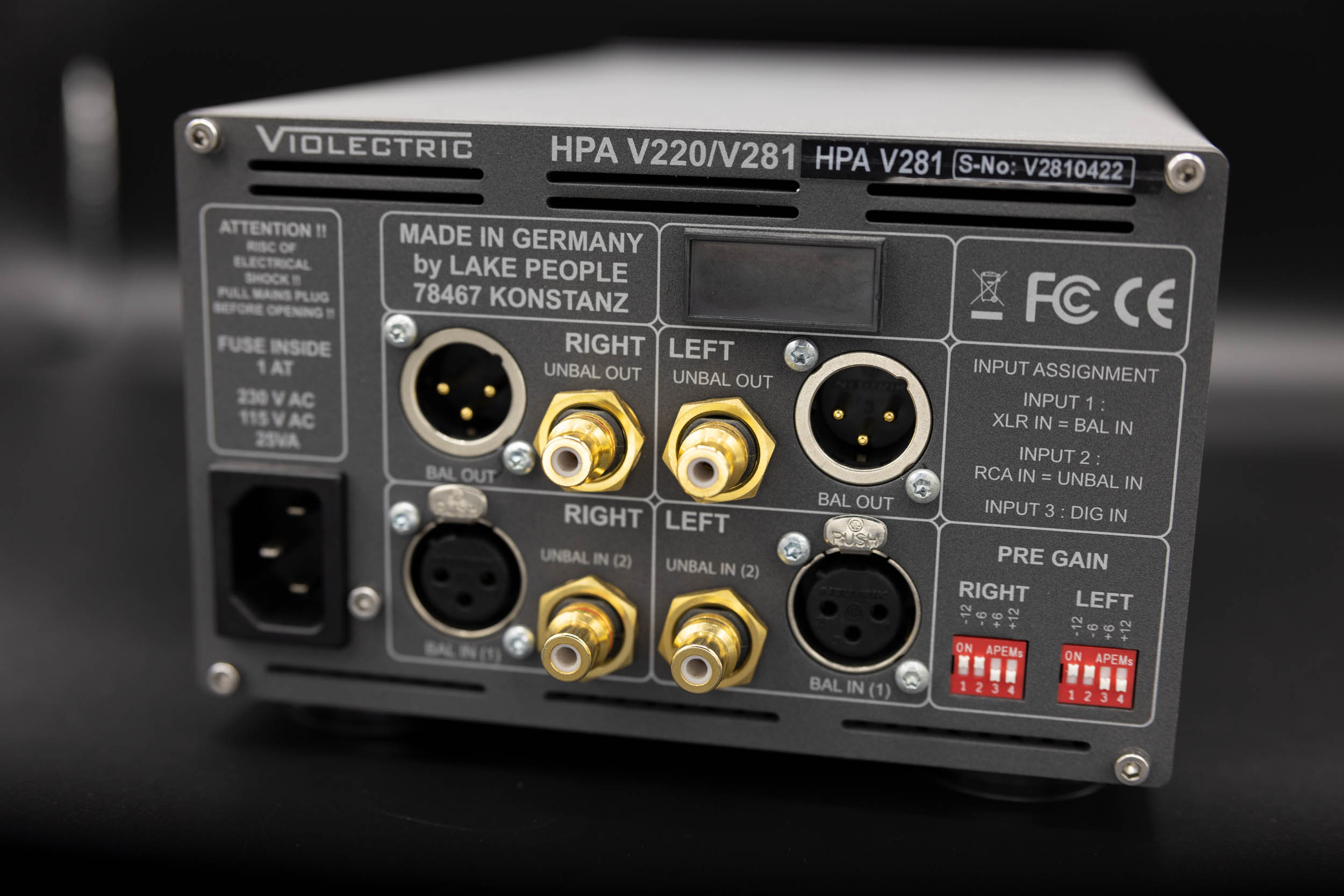 Sold: Violectric V281 Headphone Amplifier w/ Upgraded Relay Volume ...