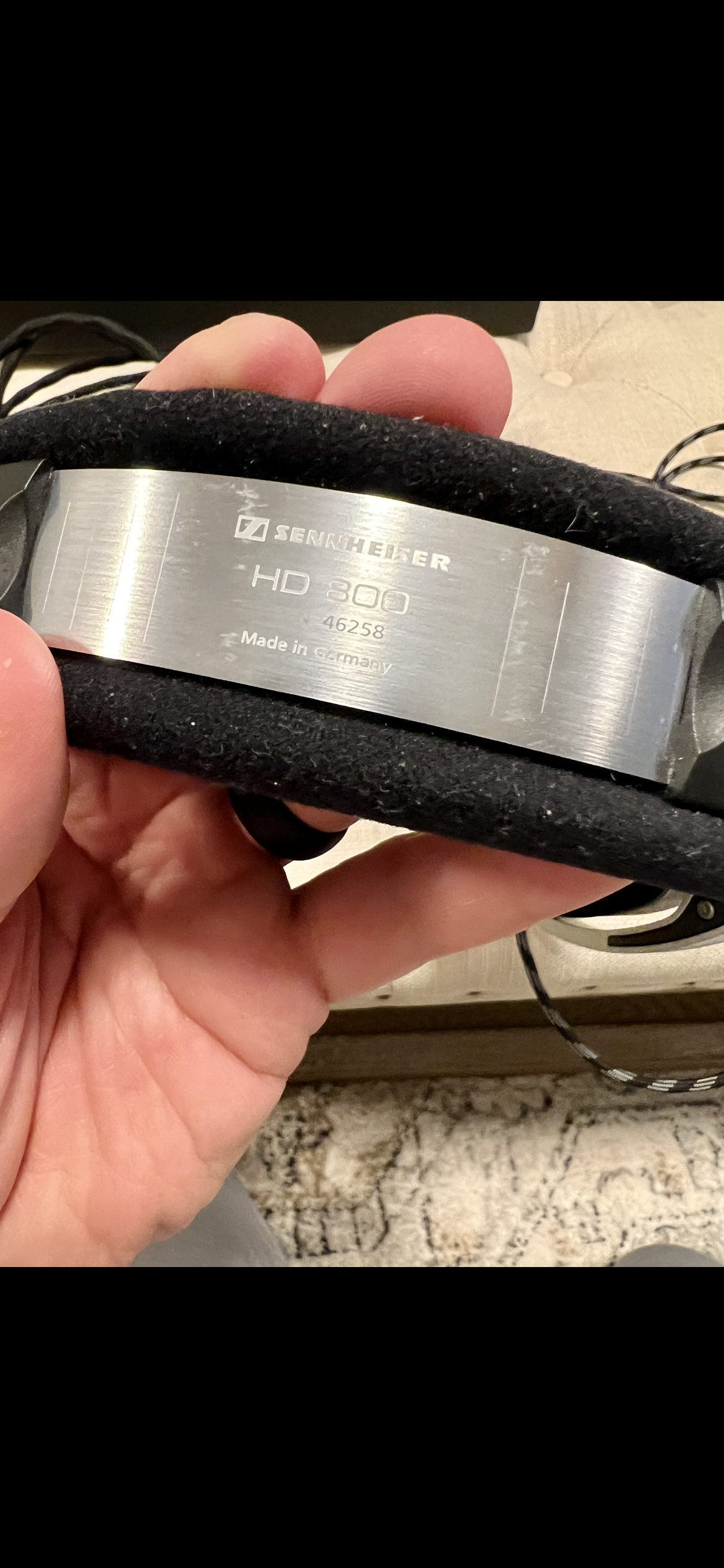 Sold: Sennheiser HD800 SDR Mod Hart Cable Free Ship and Paypal ...