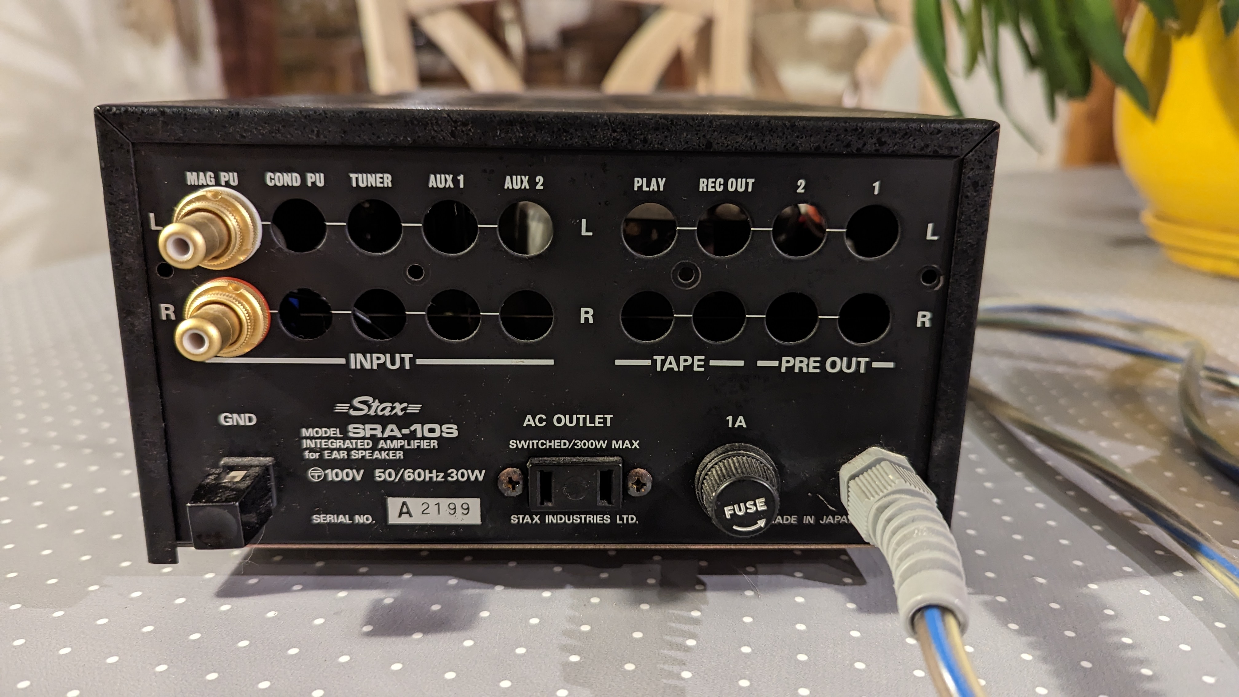 Closed: STAX SRA-10S Modified European power plug | Headphone Reviews ...