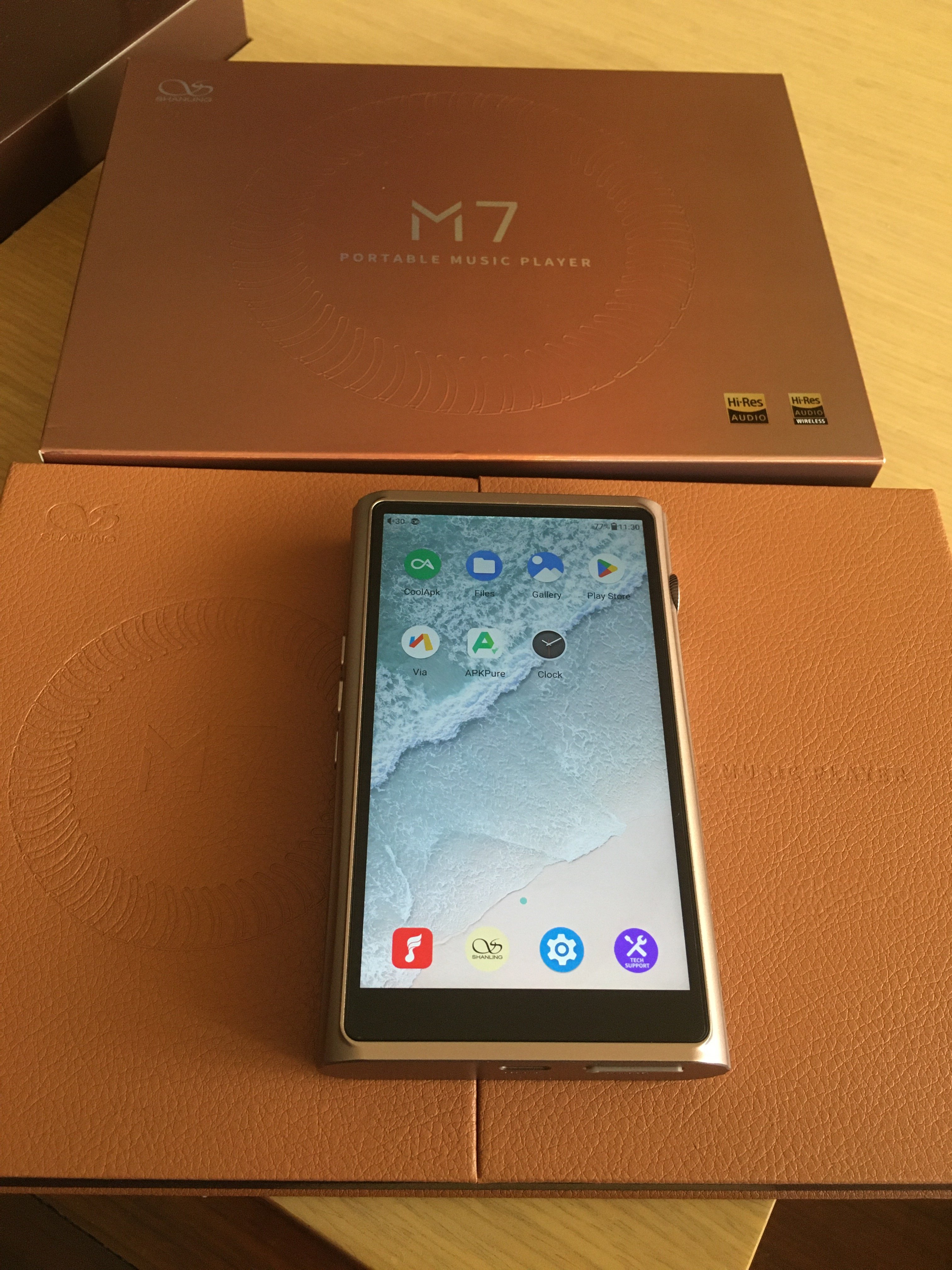 Sold: Shanling M7 bought new 02.2023 + original case | Headphone ...