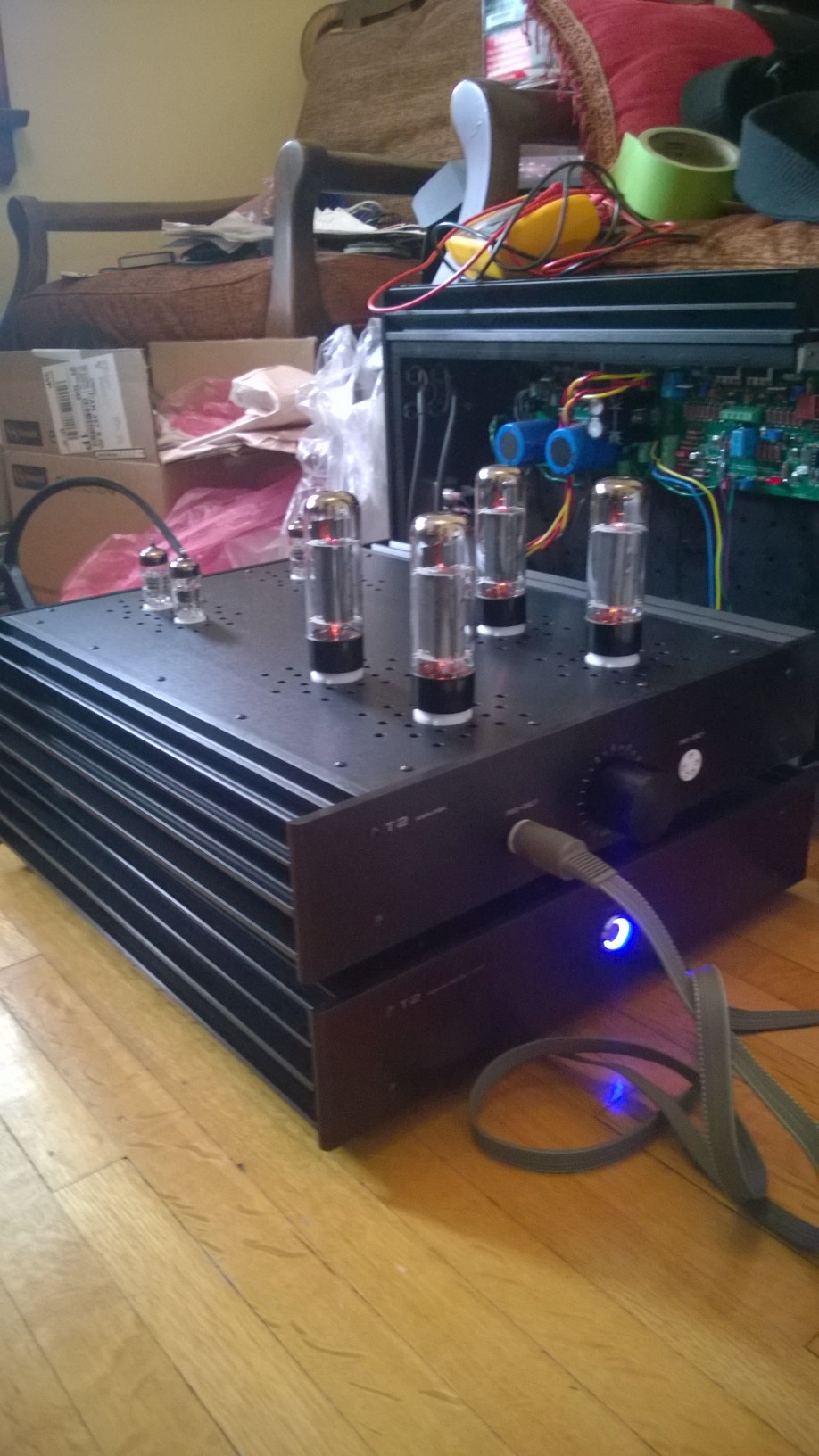 Closed: DIY Stax KG T2 Amplifier Custom Chassis | Headphone Reviews and ...