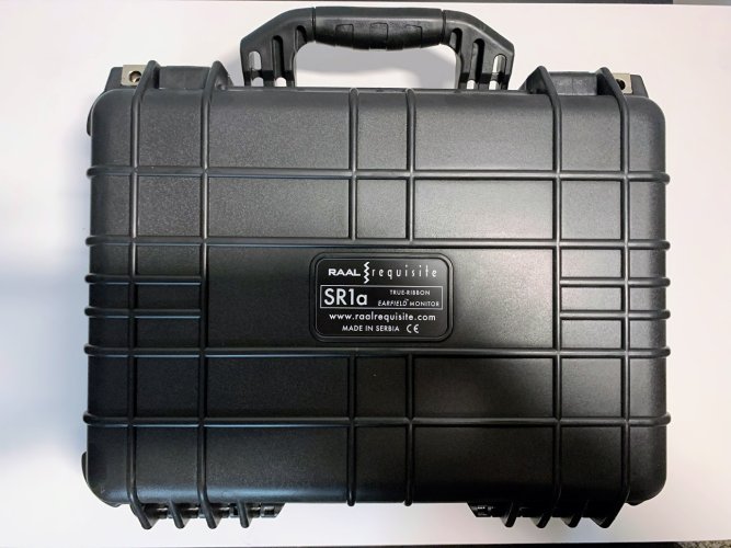 Sold: RAAL requisite SR1a w/ TI-1b interface + Rugged Travel Case ...