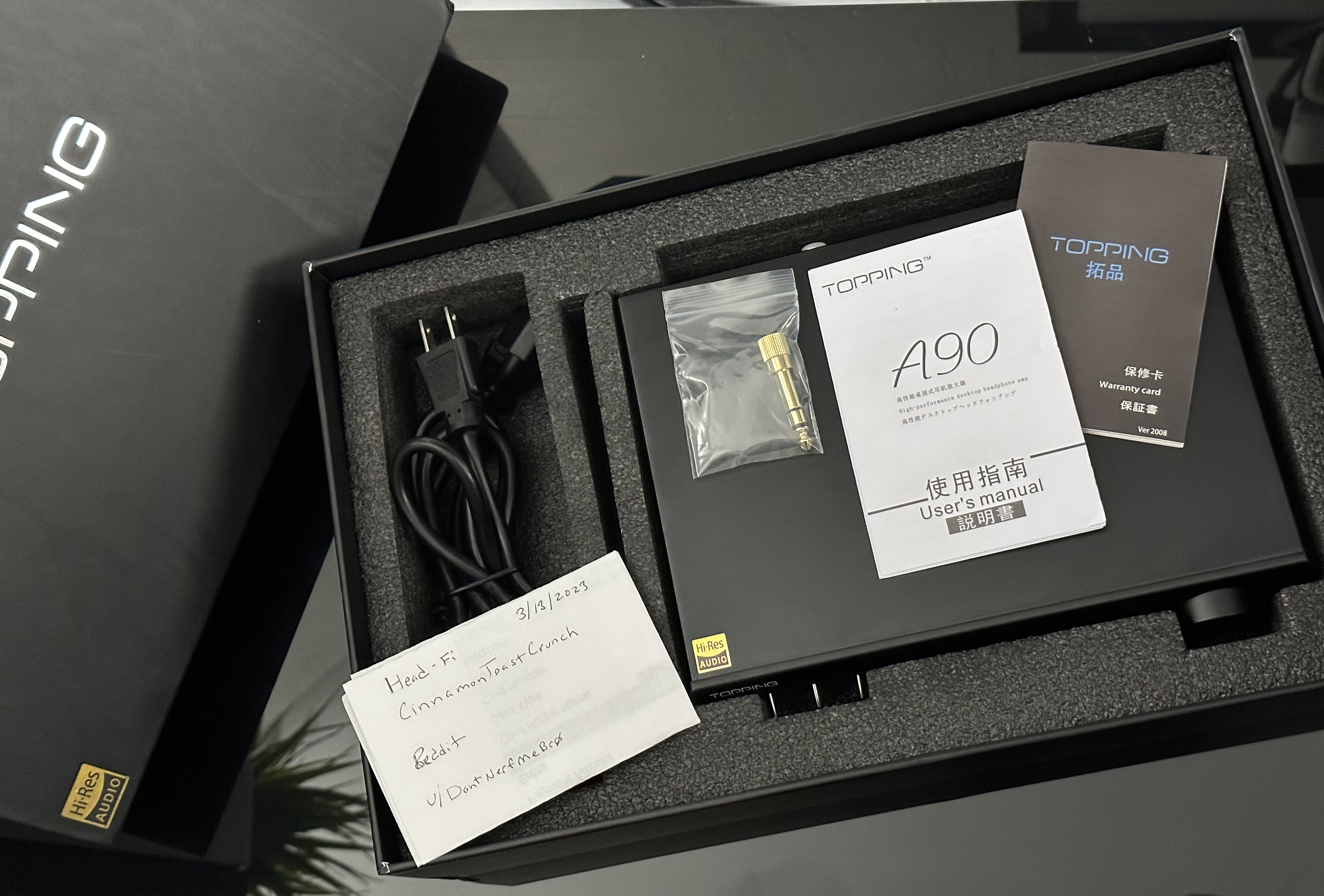 Closed: Topping A90 Amp (Black) | Headphone Reviews and Discussion ...