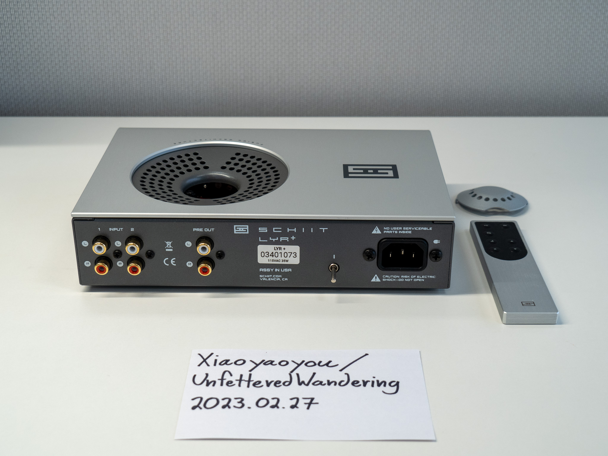 Sold: Schiit Lyr+ Amplifier, 115VAC, Silver | Headphone Reviews and ...