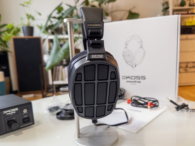 Closed: Drop Koss ESP/95X Electrostatic system | Headphone Reviews and ...