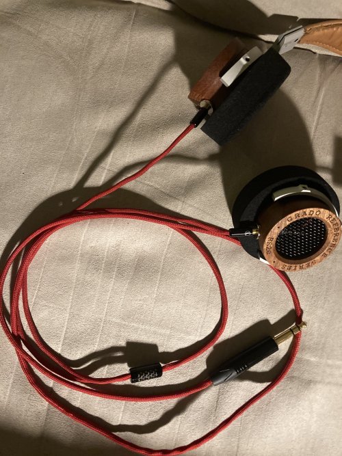 Sold: Modded Grado RS2e - shipibo gimbals/rodblocks, 3.5mm detach mod ...