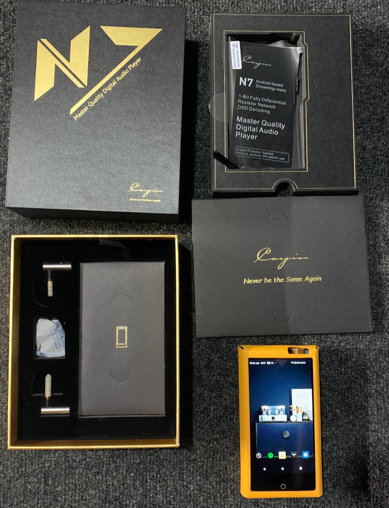 Closed: Cayin N7 Master Quality Digital Audio Player incl. all original accessories and ...