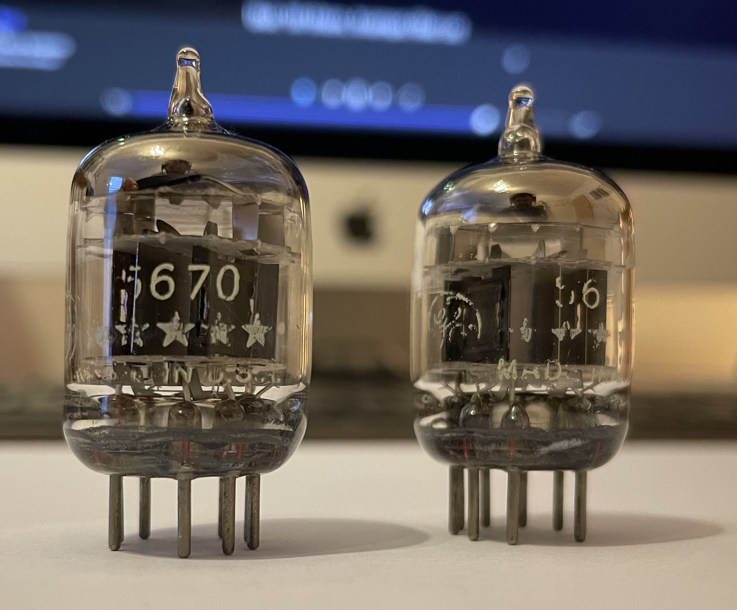 Closed: General Electric GE 5670 5 star tubes | Headphone Reviews and ...