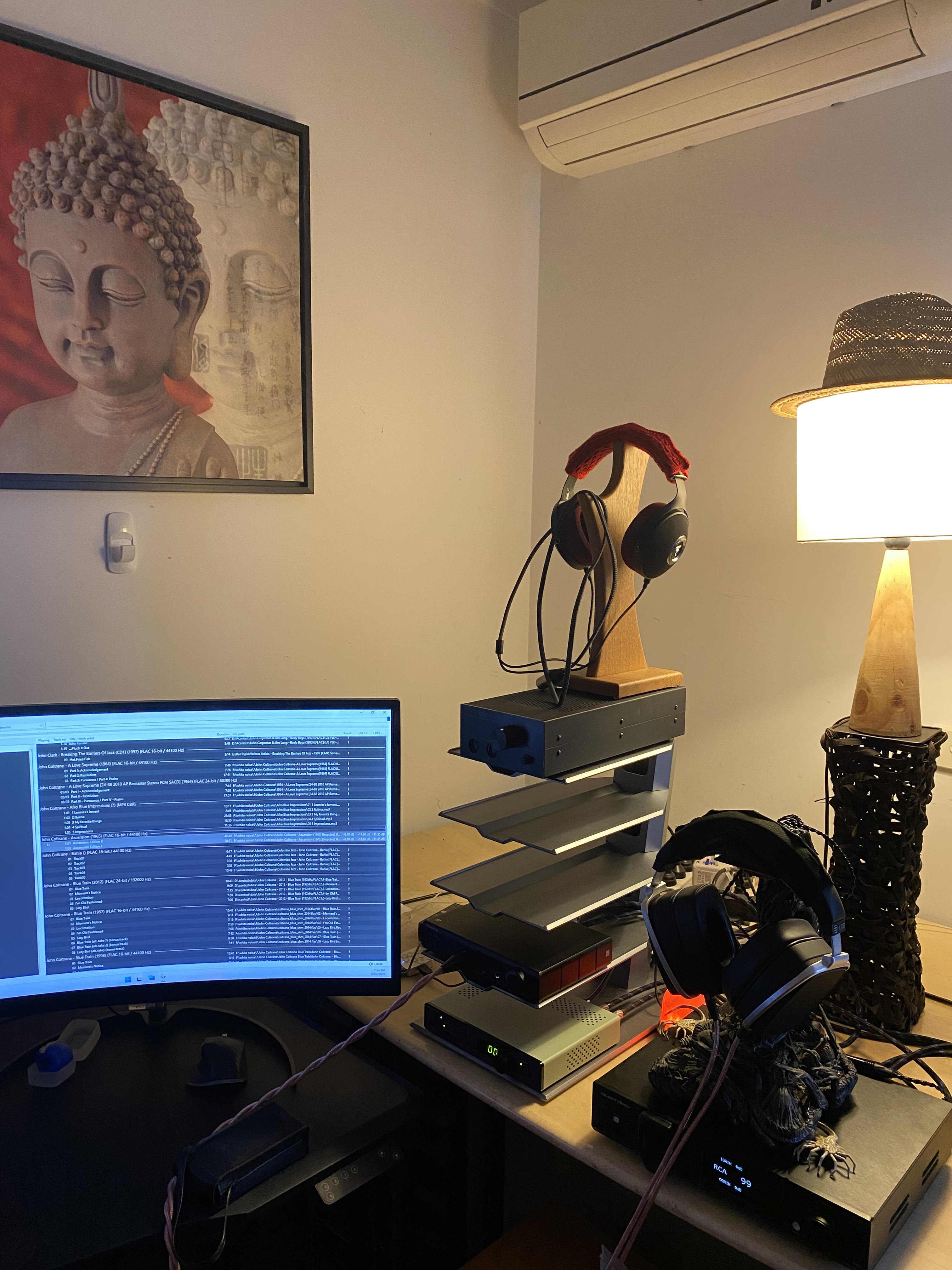 Show us your Head-Fi station at it's current state. No old pictures ...
