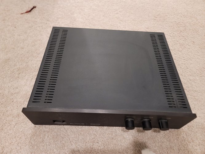 Closed: Plinius 8200 MKII Integrated Amplifier & Phono | Headphone ...