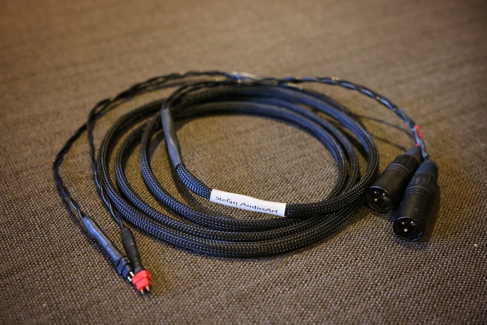 Sold: Stefan Audioart Equinox Sennheiser HD600 HD650 cable 2.5m ...