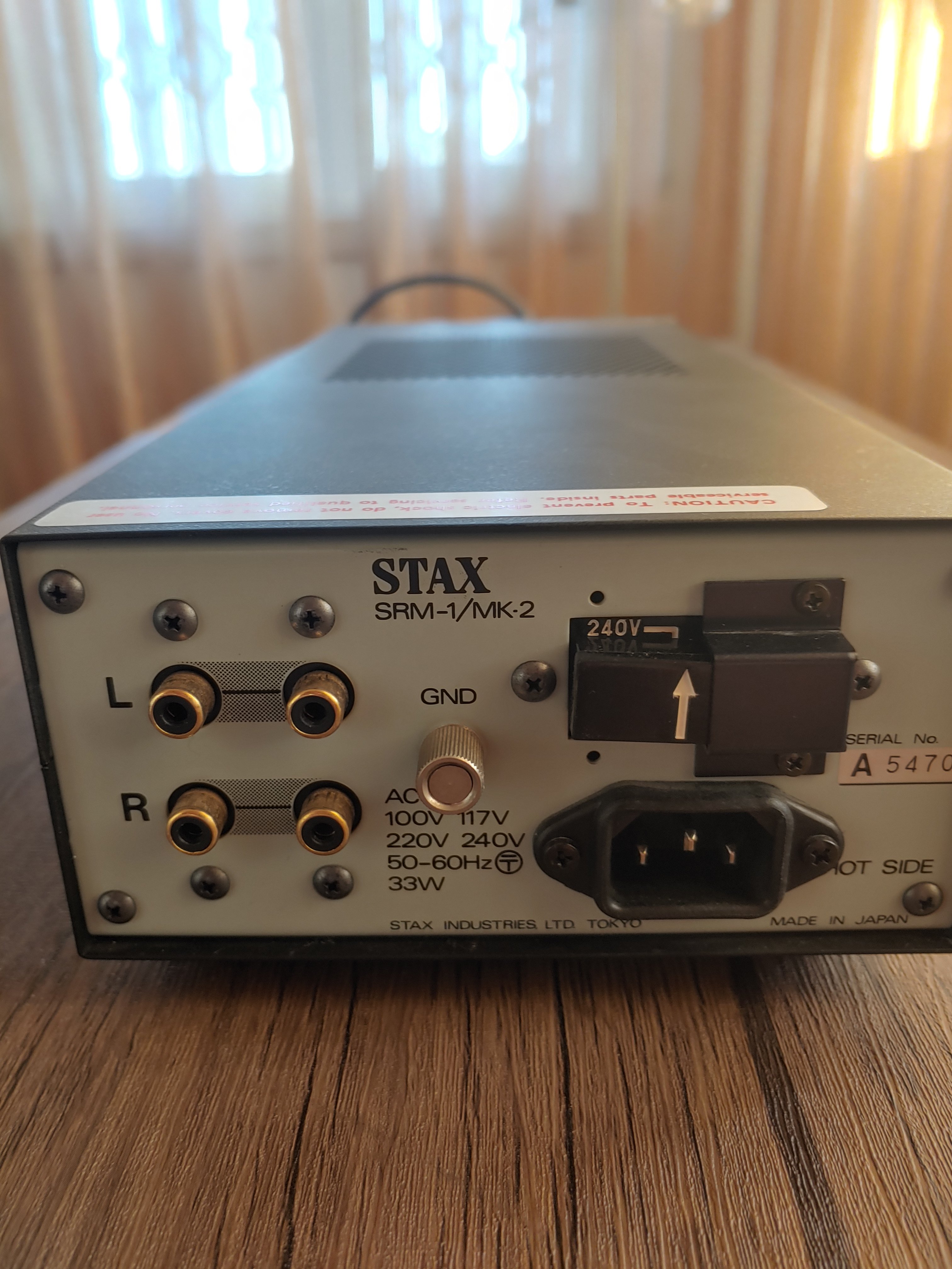 Closed: Stax SRM-1 MK2 professional | Headphone Reviews and Discussion ...