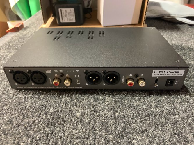 Sold: Schiit Lokius - complete with all accessories and original ...