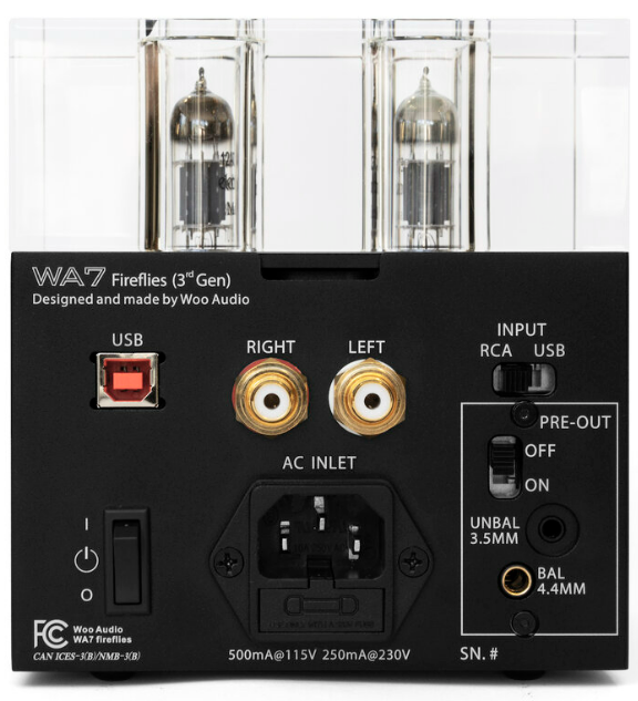 Closed: SOLD - Woo Audio WA7 Fireflies (3rd gen) Balanced Headphone ...