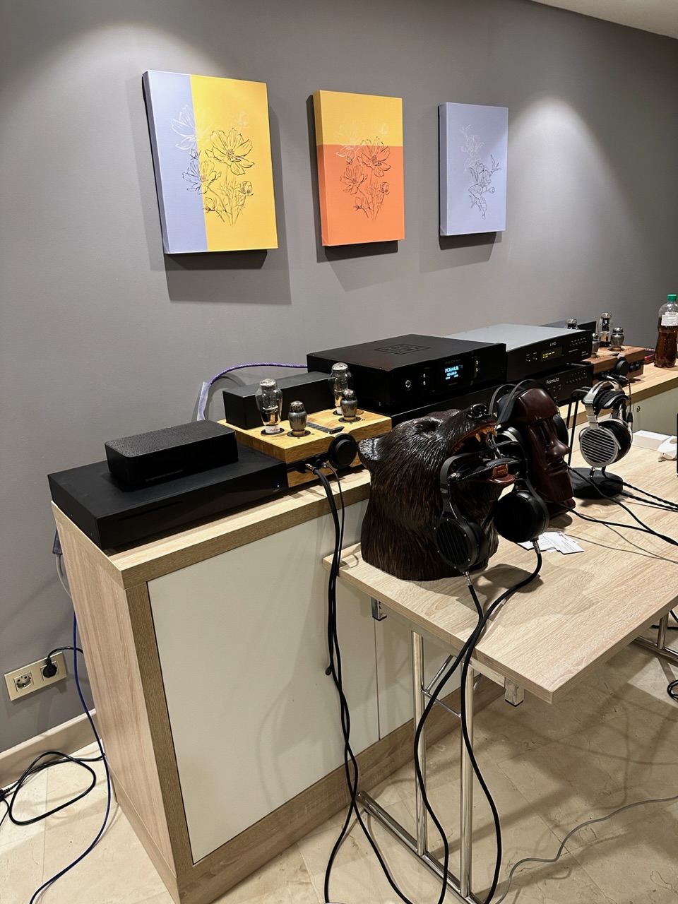 Show us your Head-Fi station at it's current state. No old pictures ...