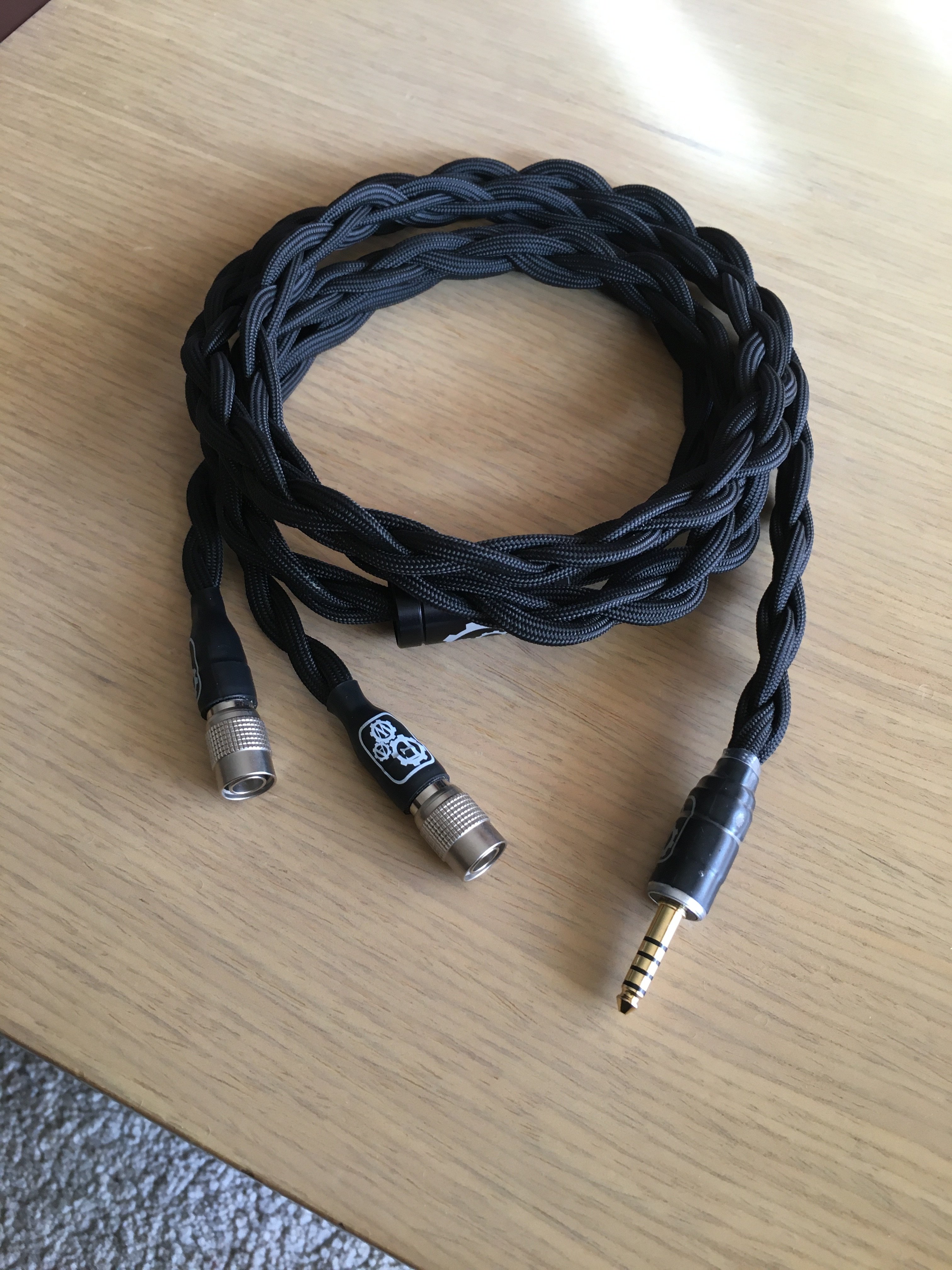 Sold: Dan Clark Audio 4.4mm cable - Forza Audioworks Noir Hybrid HPC ...