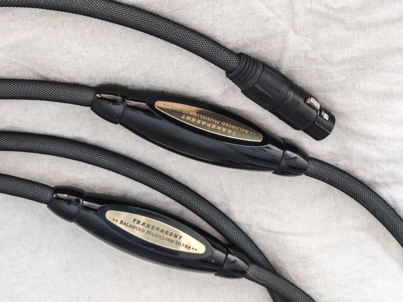 Closed: Transparent Audio XLR ULTRA mm2 2 meters interconnects pair ...