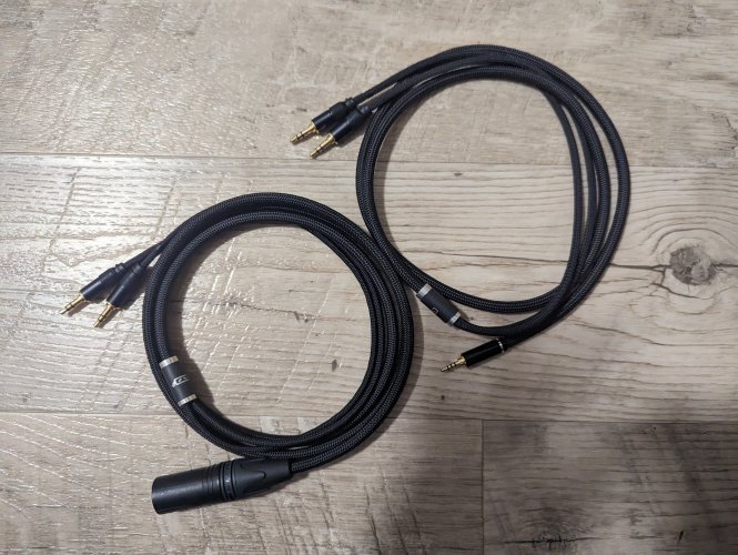 Sold: Audiophile Ninja Balanced Cables - Focal (Dual 3.5 TRS ...