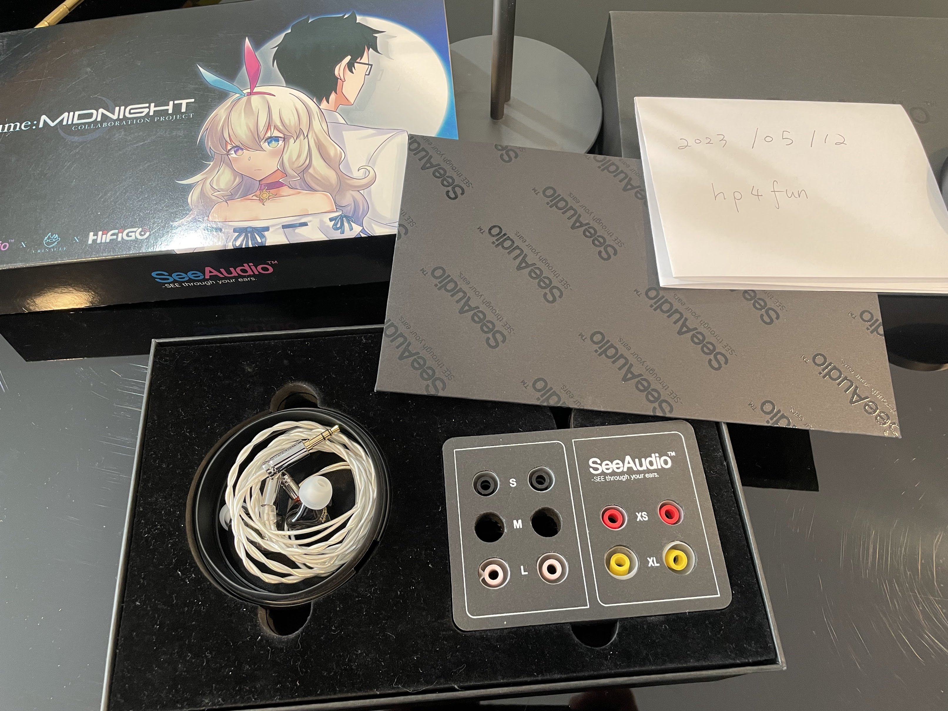 Sold: SeeAudio X Crinacle Yume Midnight IEM | Headphone Reviews and ...