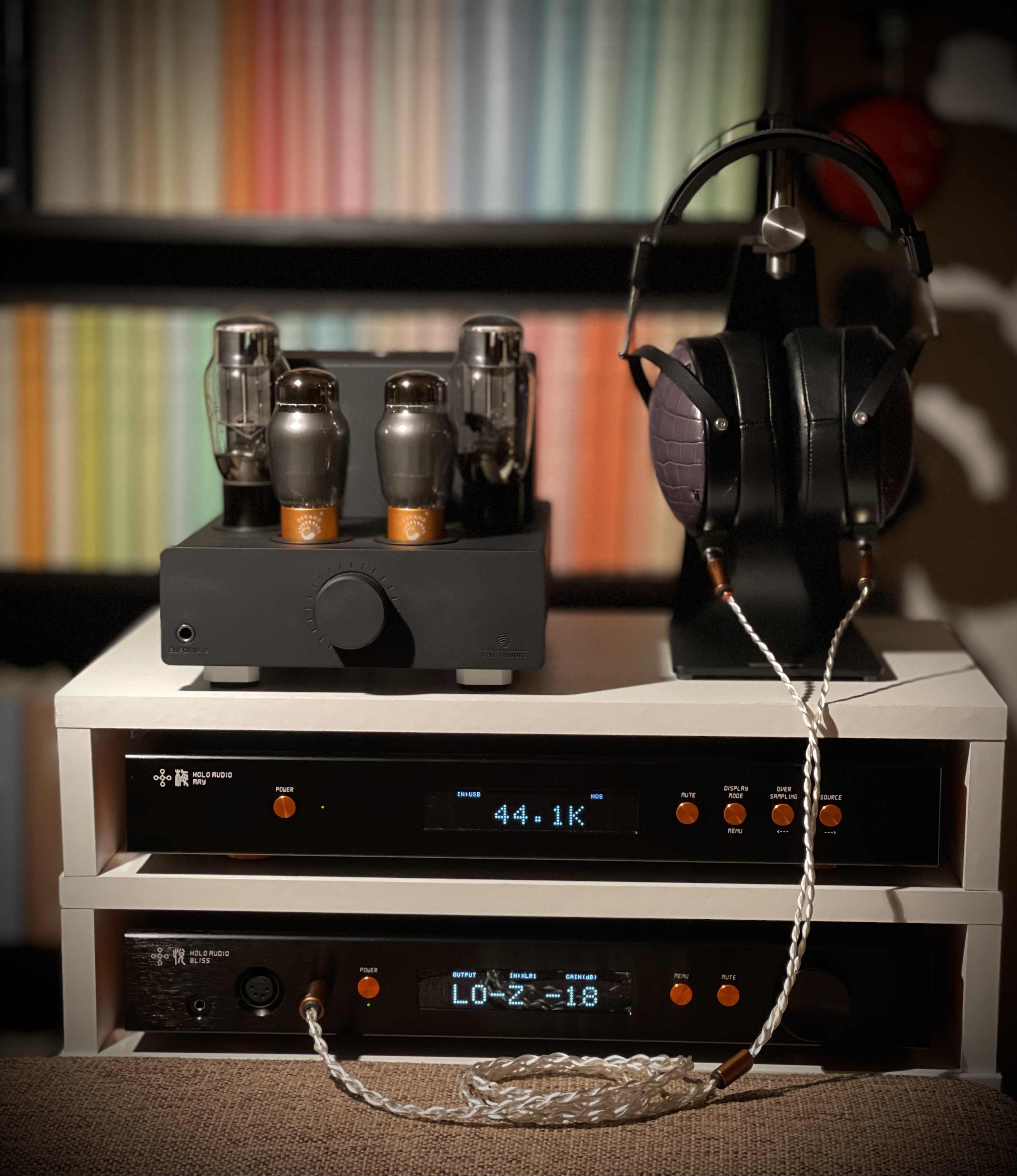 Show us your Head-Fi station at it's current state. No old pictures ...