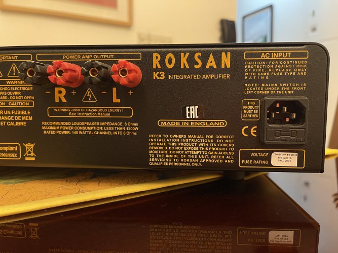 Closed: Roksan K3 Integrated Amplifier 220-240V | Headphone Reviews and ...