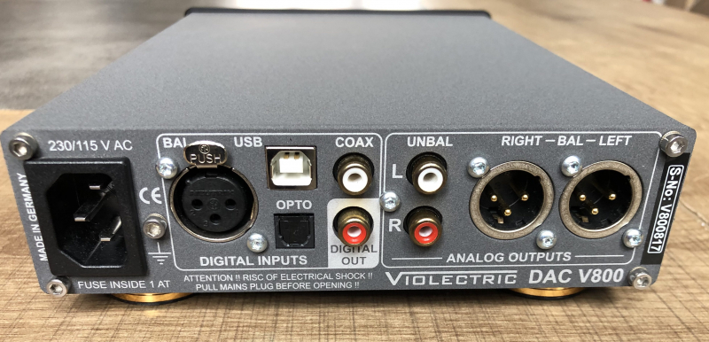 Sold: Violectric V800 DAC | Headphone Reviews and Discussion - Head-Fi.org
