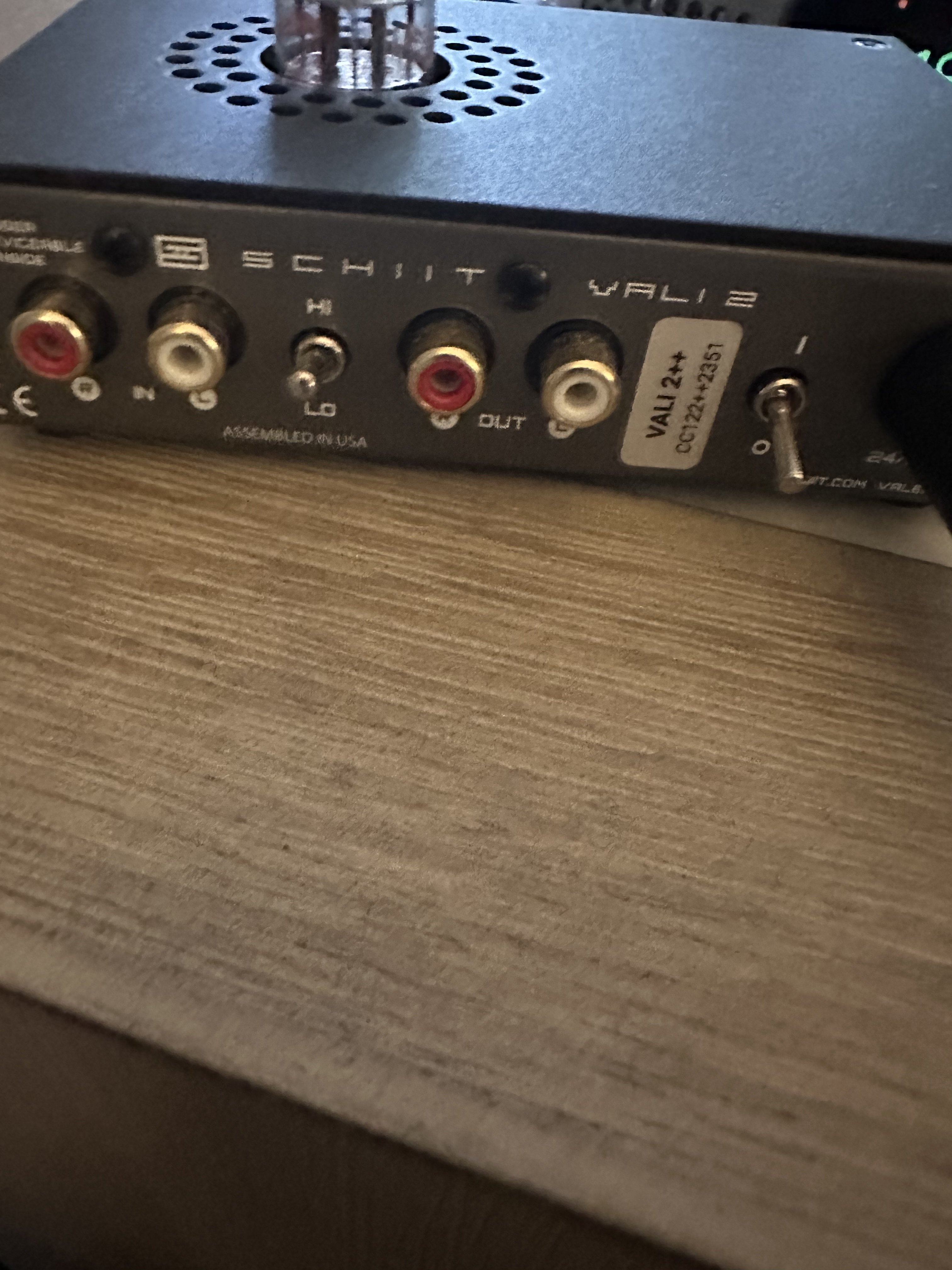 Sold: Schiit Vali 2++ with RCA Command Tube | Headphone Reviews and ...