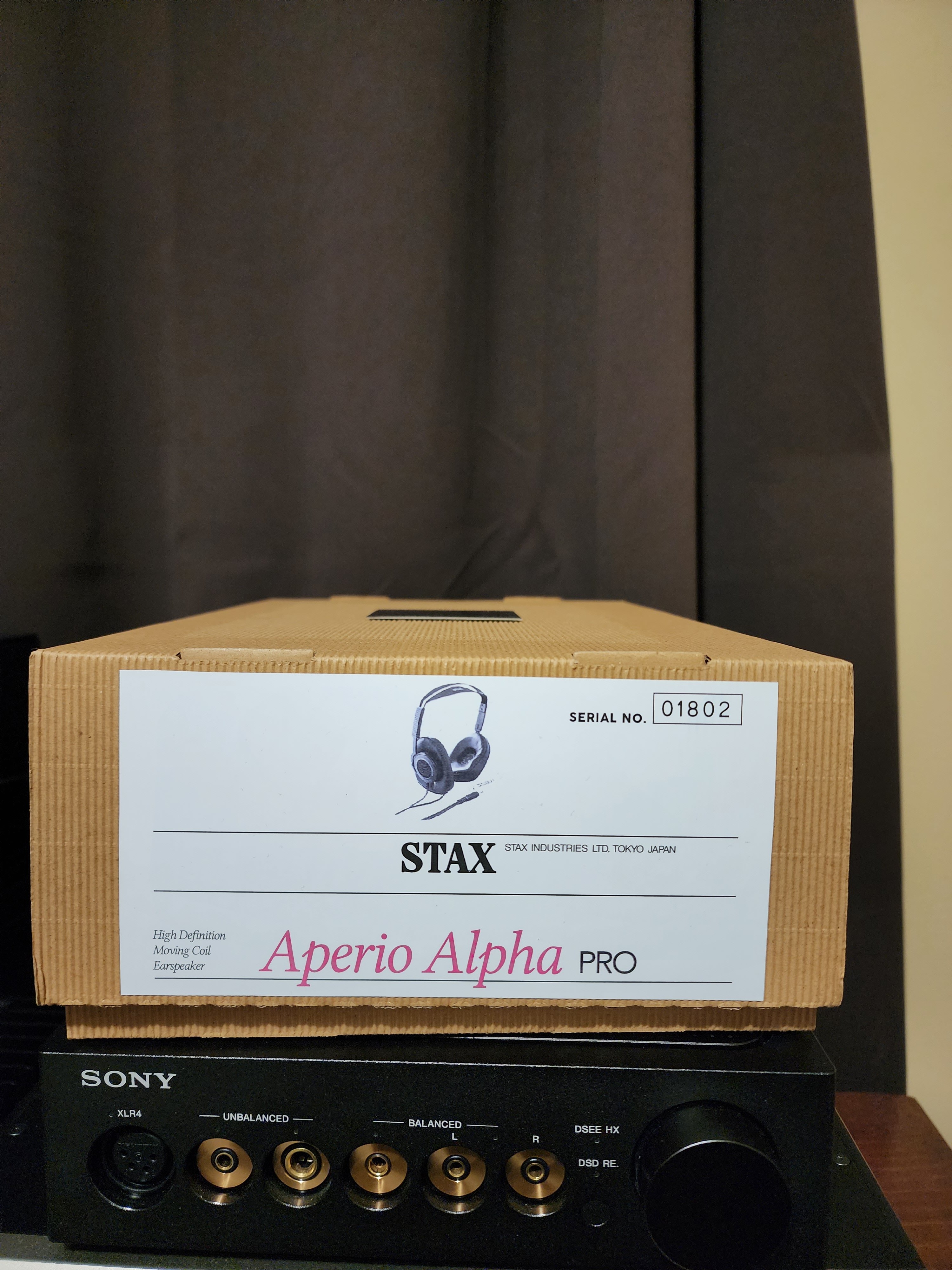 Sold: Stax Aperio Alpha PRO rare dynamic headphone from stax ...