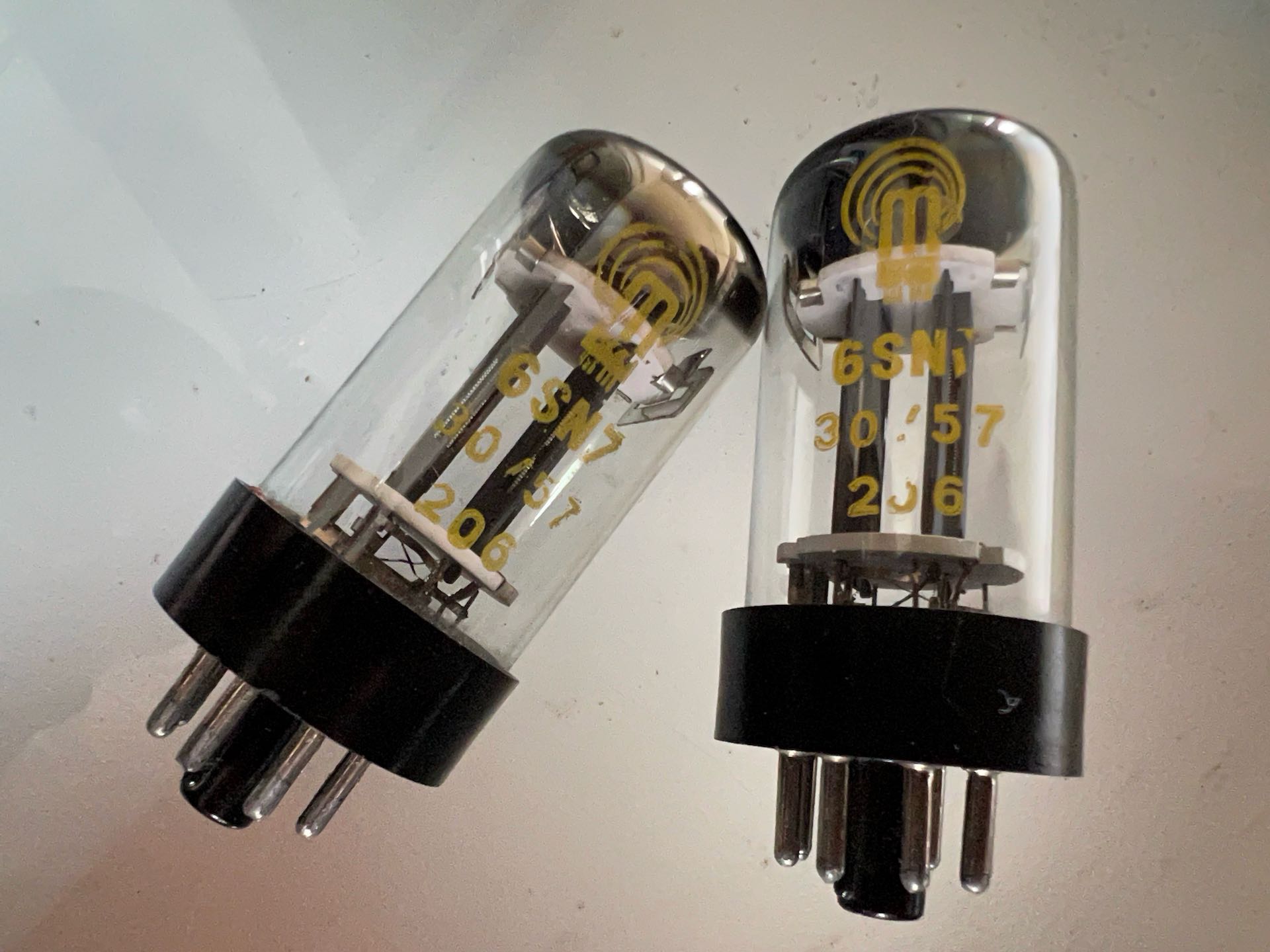 Sold: Price cut! RFT 6SN7 pair 1957 | Headphone Reviews and Discussion ...