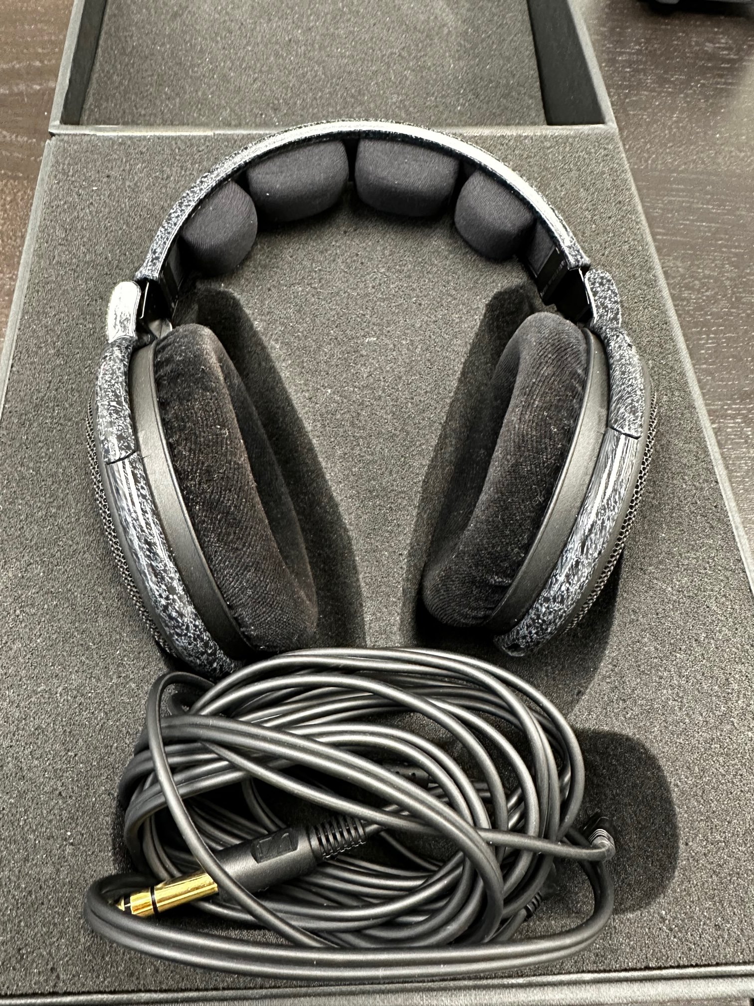 Sold: Sennheiser HD600 HD 600 marble old version | Headphone Reviews ...