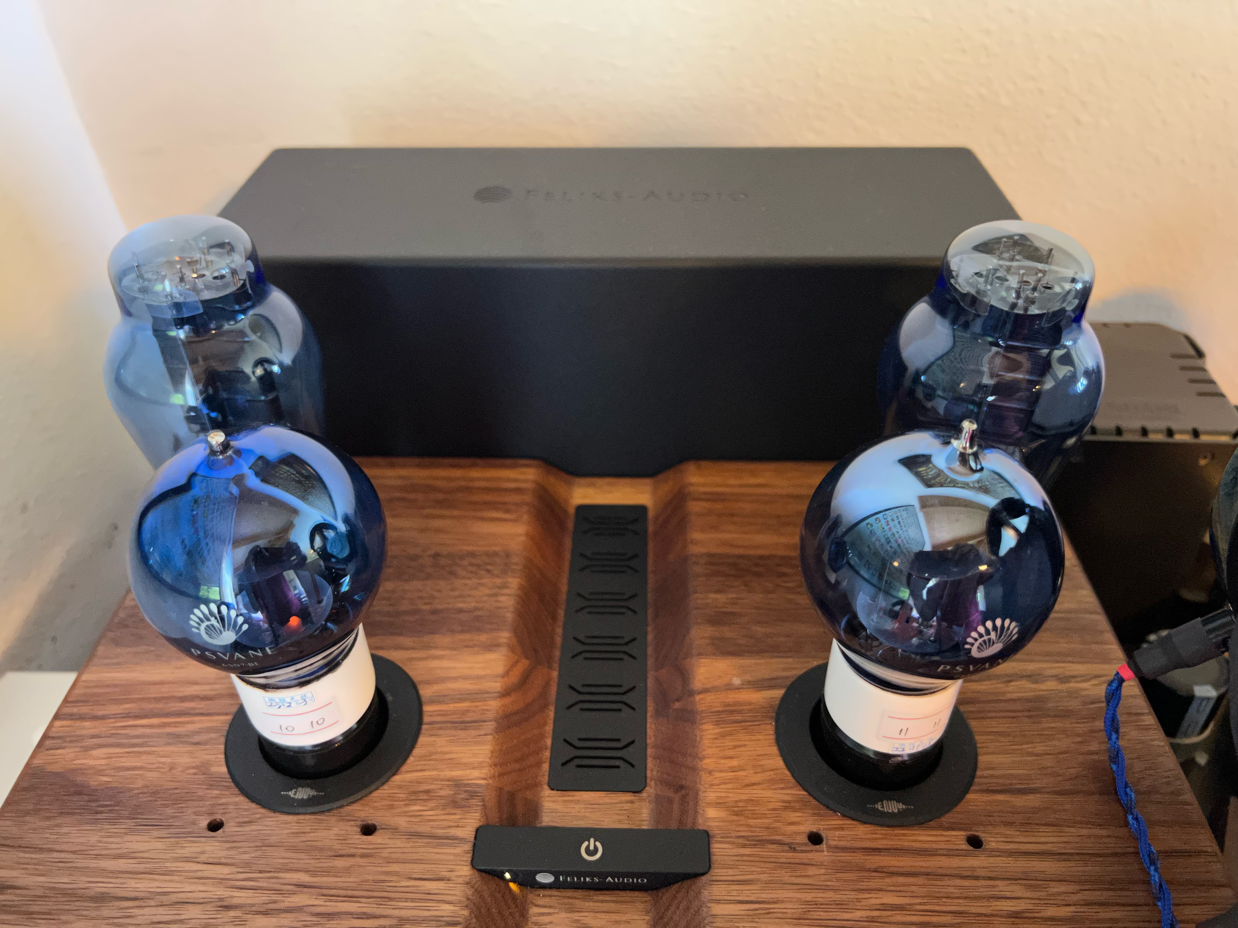 Sold: PriceCut! Sophia Electric 300B Blue Glass Classic Tubes matched ...